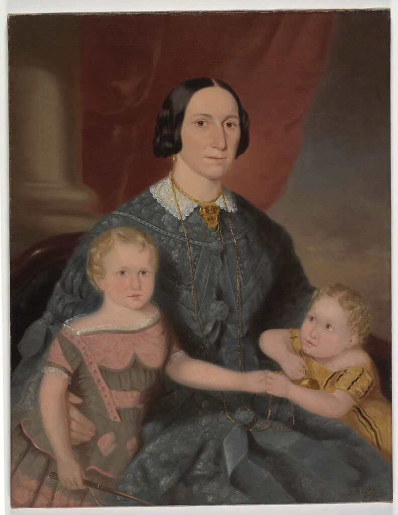 1858 – Margaret Moore Smail, and her children | Portrait Detective