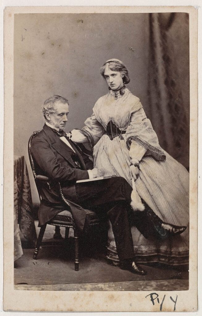 1862 – Sir John and Lady Adelaide Young | Portrait Detective