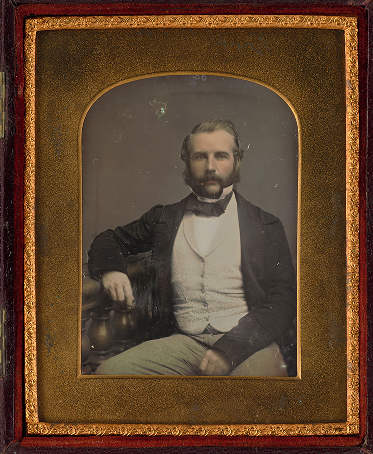 1857 – John F. Mann. | Portrait Detective